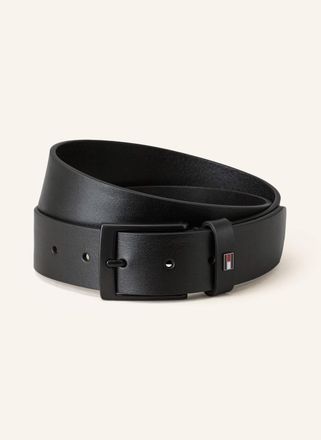 Tommy Hilfiger Lederg&uuml;rtel Adan schwarz