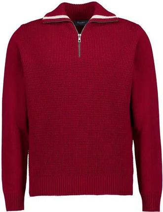 Maerz MAERZ Muenchen Herren Troyer rot unifarben