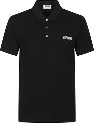 Moschino Homme, Tops, Noir, Taille: M Polo &agrave; Manches Courtes
