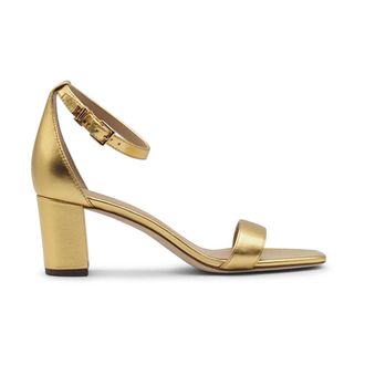Ralph Lauren Elegante High-Heel-Sandalen - - Shoes - Damen - Gelb - 38 1/2 EU