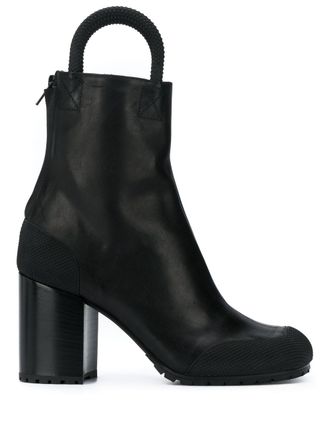 Random Identities bottines chelsea en cuir 90 mm - Noir