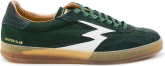 Moaconcept Low-Top Sneaker - Dark Green Leather Sneakers From Moaconcept Featur - Gr. 40 (EU) - in Schwarz - f&uuml;r Damen