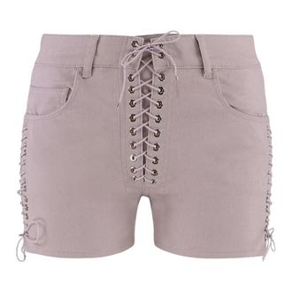 Ludovic de Saint Sernin Femme, Shorts, Rose, Taille: W28 Short Double Lacé