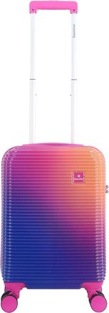 Saxoline Reisekoffer, Kabinengröße, klein, Twist-Kollektion, Maße: 54 x 35 x 20 cm, Fassungsvermögen: 40 l, Gewicht: 2,6 kg, Rosa, Modisch