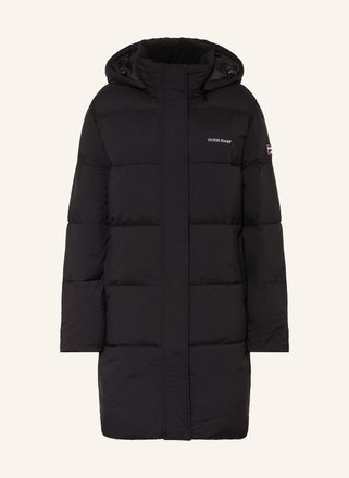 Guess Guess Jeans Steppmantel Mit Abnehmbarer Kapuze schwarz