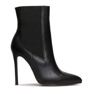 Kazar Schwarze Slip-On-Stiefeletten mit schmalem Absatz.Dieses Produkt f&auml;llt gro&szlig; aus. - - Shoes - Damen - Schwarzk - 38 EU