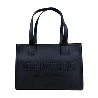 Love Moschino Femme, Sacs, Noir, Taille: ONE Size Grs Shopping Tote
