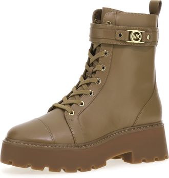 Michael Kors MANDY LACE UP BOOTIE HUSK Damen, EU 40.5