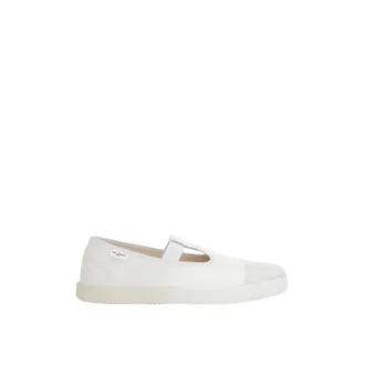 Maison Margiela Wei&szlig;e Canvas Split-Toe Sneakers - - Shoes - Damen - Wei&szlig; - 40 EU