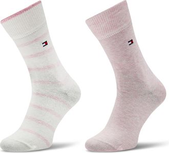 Tommy Hilfiger Lange Socken Tommy Hilfiger 701229939 Rosa