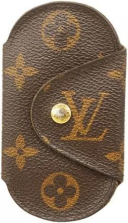 Louis Vuitton unisex, Pre-owned, Brun, Taille: ONE Size Porte-cl&eacute;s en Toile Pre-owned