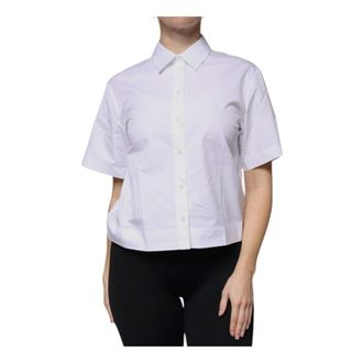 Dolce & Gabbana Damen, Blusen & Hemden, Wei&szlig;, 2XSGr&ouml;&szlig;e