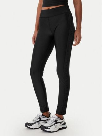 Versace Jeans Couture Leggings 80HAC114 J0128 Schwarz Slim Fit