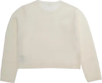 Chlo&eacute; Wool and Cashmere Sweater - White