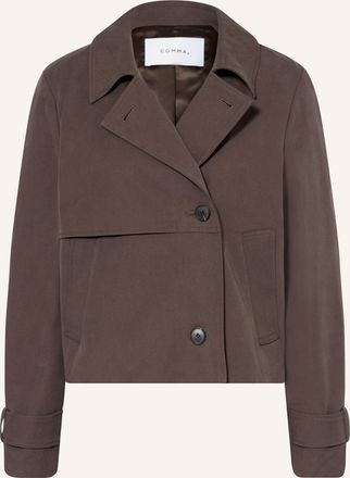 Comma Comma Kastenjacke braun