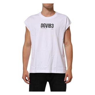 Dolce & Gabbana &Auml;rmelloses Tanktop - - Tops - Herren - Wei&szlig; - M