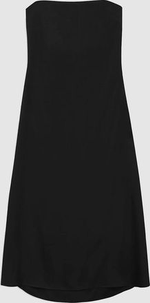 Anine Bing Robe Megan Soie Noir