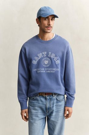 GANT Herren Sweatshirt mit Spr&uuml;hgrafik (XXXL) VINTAGE Blau