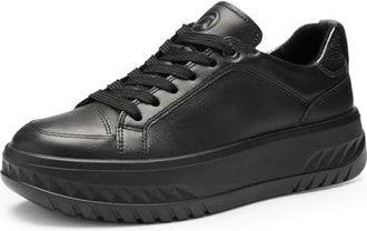 Ara Femme Monaco 2.0 Basket, Noir Acier Graphite, 41 EU Large