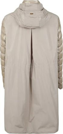 Herno Womens Quilted Detachable-Hood Zip-Up Parka Ss26 W