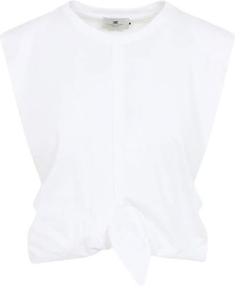 Elisabetta Franchi Cropped T-Shirt
