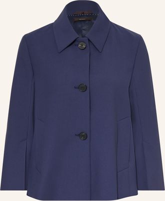 Windsor Windsor. Kastenjacke Aus Jersey Mit 3/4-Arm blau