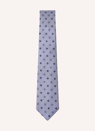 Hackett Krawatte Flower Outline blau