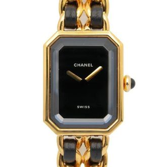 Chanel Pre-owned Premiere GP Quartz - Femme - Pre-owned - Noir - Taille: ONE Size