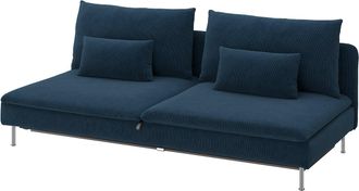 IKEA S&Ouml;DERHAMN Bezug f&uuml;r 3er-Sitz-/Bettsofaelement