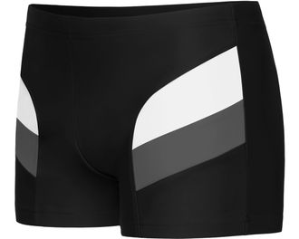 Ladeheid Herren Badehose Badeshorts Beachshorts Schwimmhose LA40-168 (174-Schwarz, XXXXXL)