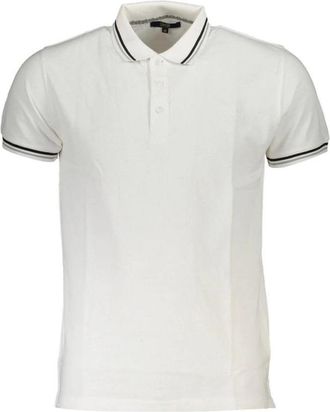 Cavalli Klassisches Polo Shirt Kurze &Auml;rmel - - Tops - Herren - Wei&szlig; - M