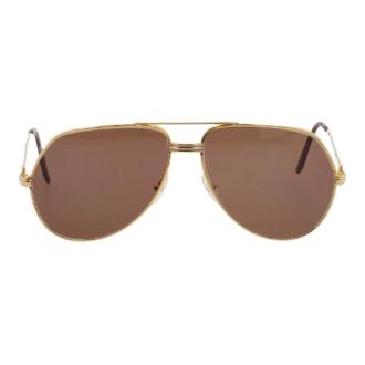 Cartier Pre-owned Vendome Sonnenbrille - - Pre-owned - Damen - Gelb - ONE SIZE