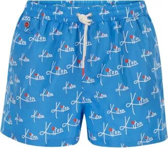 Kiton Homme, Maillots de bain, Bleu, Taille: M Maillots de bain