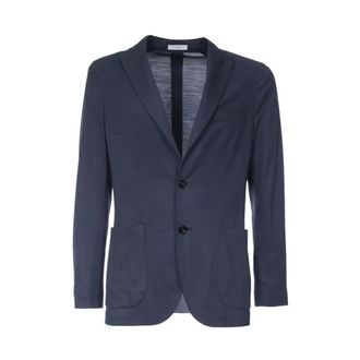 Boglioli Wollblazer - - Jackets - Herren - Blau - 2XL