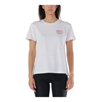 MC2 Saint Barth Femme, Tops, Blanc, Taille: 42 FR MI Piace LUI T-Shirt