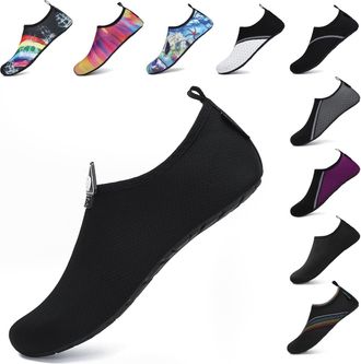 Saguaro Badeschuhe Damen Wasserschuhe Herren Atmungsaktiv Strandschuhe für Yoga Aquaschuhe Frauen Surfschuhe Männer Sommer Strand Garten Wassersport Surfen Du