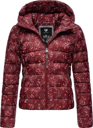 Ragwear Damen warme Winter Steppjacke Tiasa Wine Red Gr. XL