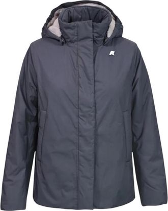 K-Way Marlette Twill Jacket - Femme - Vestes - Bleu - Taille: 40 FR