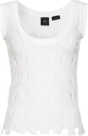Pinko Pinko, Femme, Tops, Blanc, Taille: 38 FR Pinko - Hauts