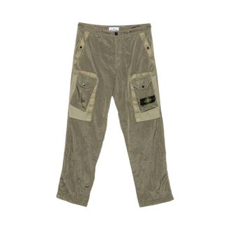 Stone Island Straight Hosen - - Trousers - Herren - Gr&uuml;n - W36
