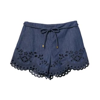 Zimmermann Mahon Shorts - - Shorts - Damen - Blau - L