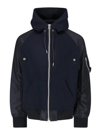 sacai Bomberjacke - Schwarz
