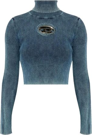 Diesel Damen, Strickwaren, Blau, LGröße