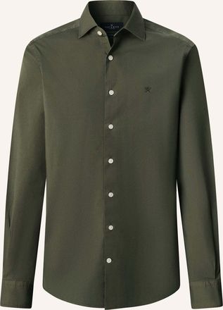 Hackett Freizeithemd Ess Stretch Pop gruen