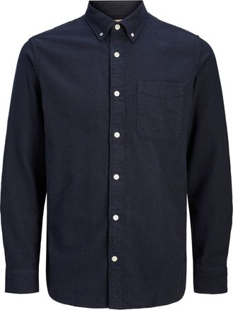 Jack & Jones Jprblubrook Twill Solid L/S Shirt Sn