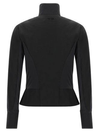 Yohji Yamamoto Womens Black Polyamide Sweatshirt Clothing