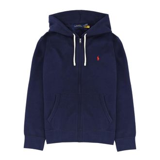 Polo Ralph Lauren Lsfzhoodm6 Lang&auml;rmeliger Strickpullover - - Sweatshirts & Hoodies - Herren - Blau - L