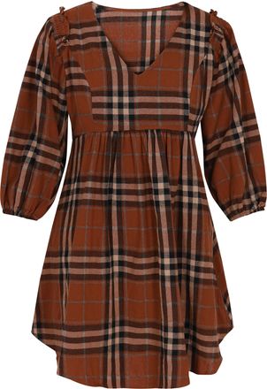 Mymo Kleid Frauen braun