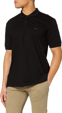 Trigema Herren 627601 Poloshirt, Schwarz, 3XL