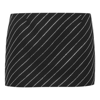 Philipp Plein Femme, Jupes, Noir, Taille: 42 FR Mini-jupe